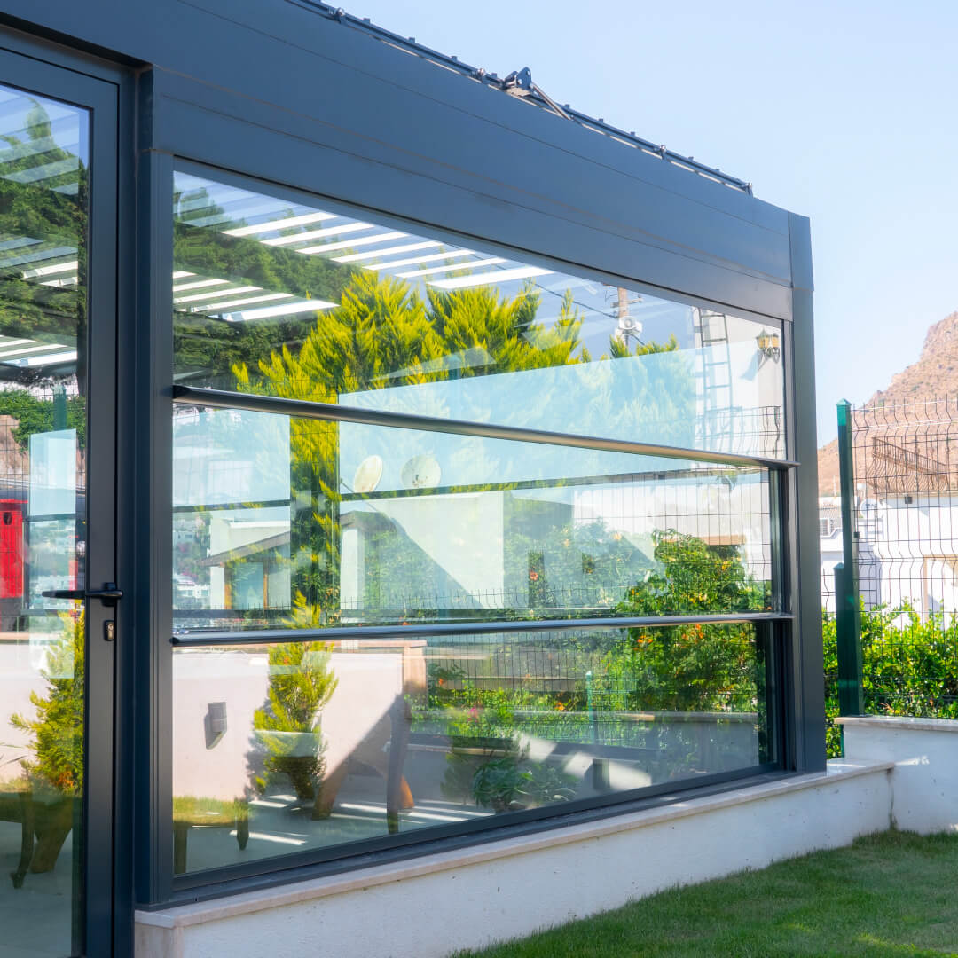 Панорамное Гильотинное Остекление - En - Exmat